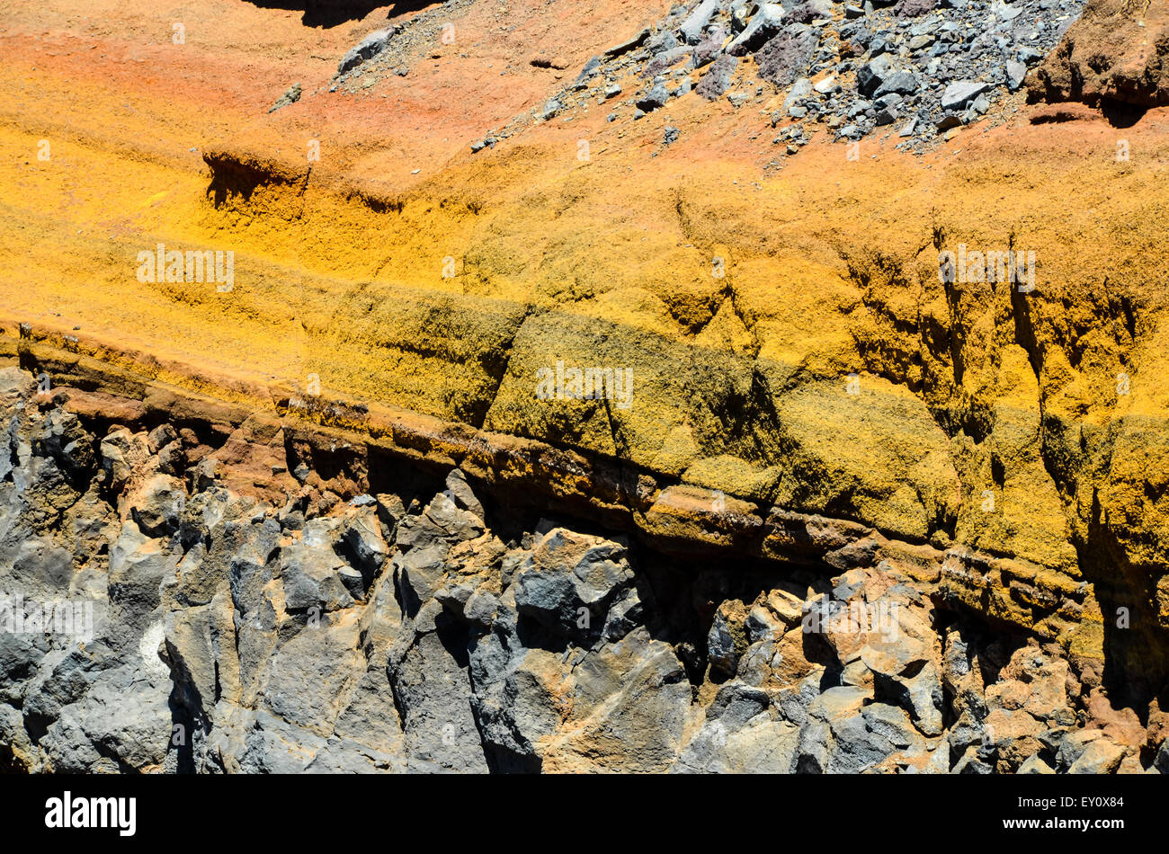 Dry Hardened Volcanic Lava Stock Photo - Alamy