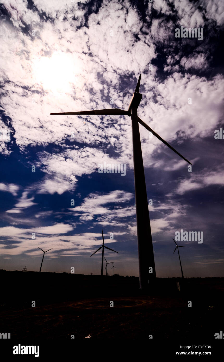 Windmill Wind Turbine Stock Photo - Alamy