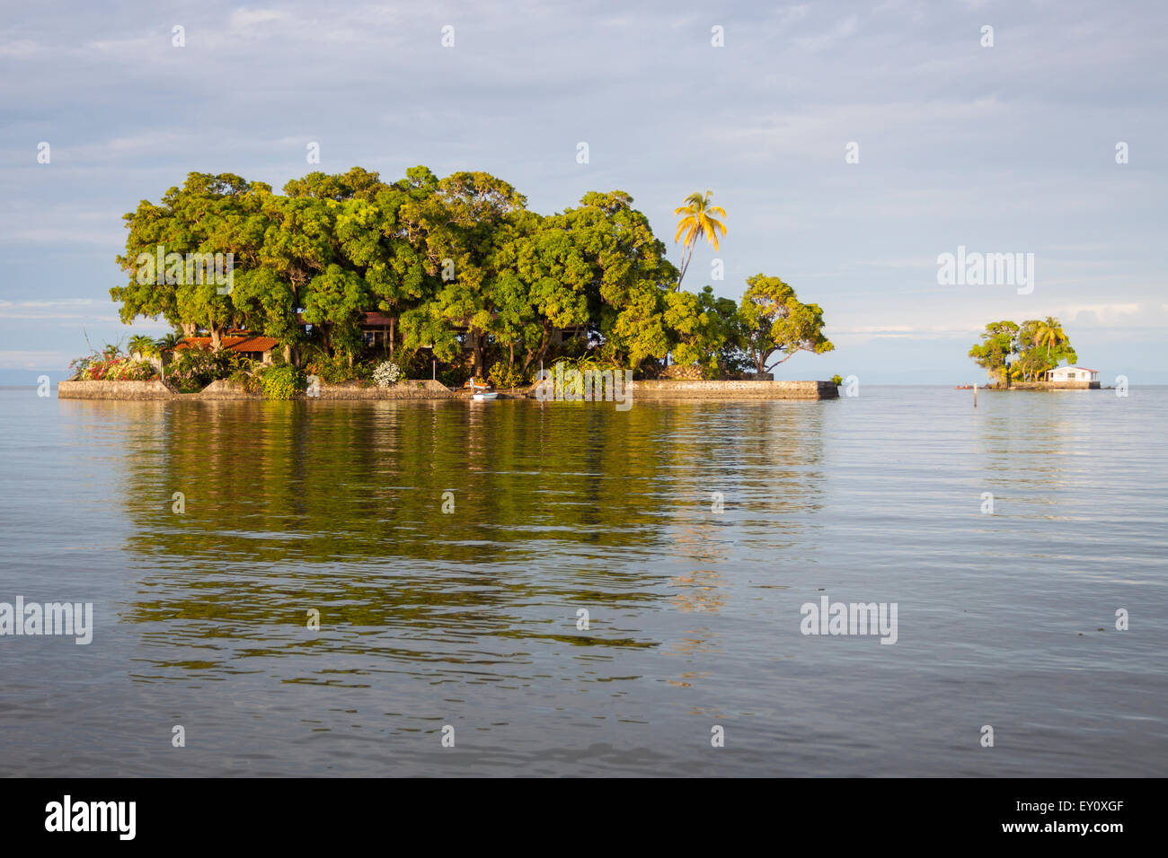Inhabited Island at Islets of Granada, Nicaragua Stock Photo - Alamy