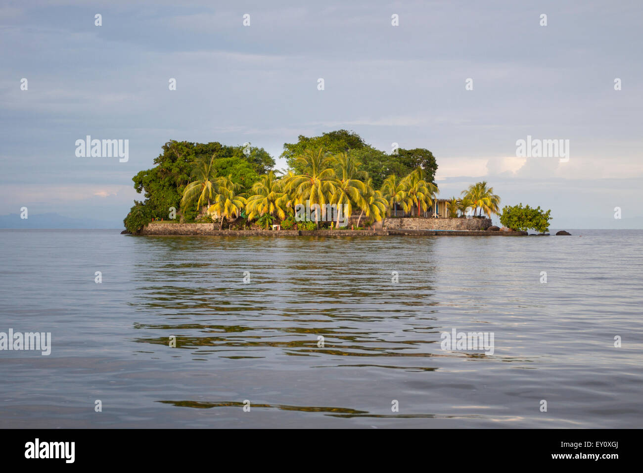 Inhabited Island at Islets of Granada, Nicaragua Stock Photo - Alamy
