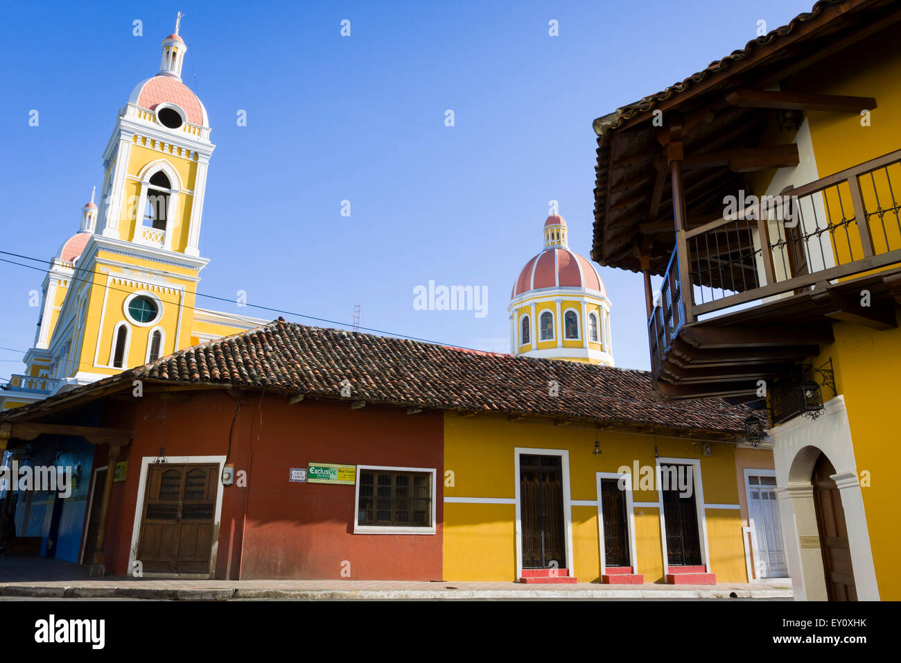 Colonial city of Granada, Nicaragua Stock Photo - Alamy