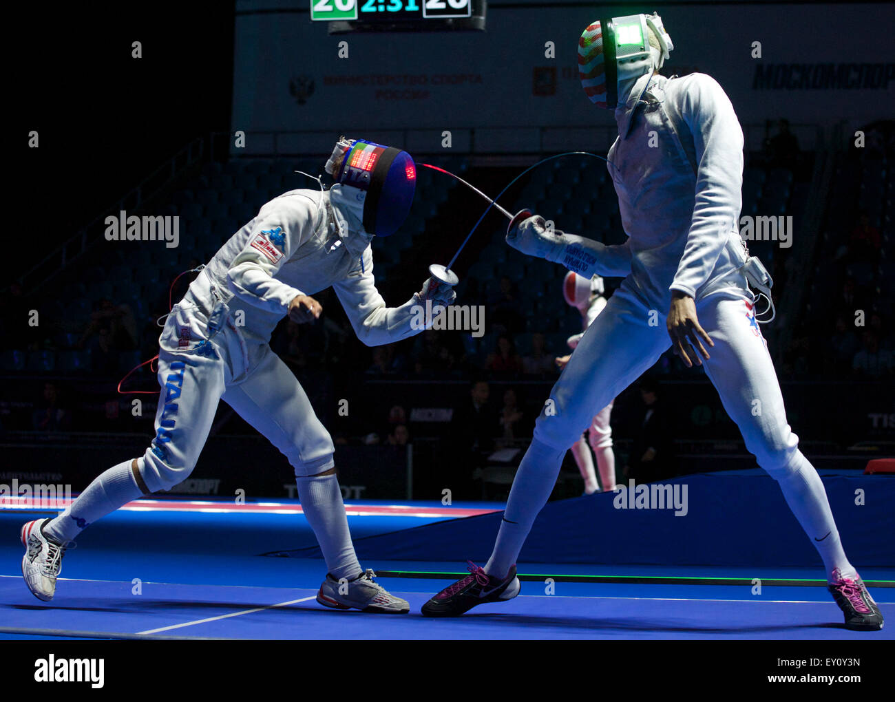 Fencing team italy hi-res stock photography and images - Alamy