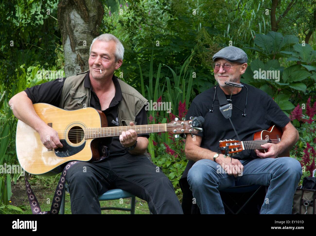 Manchester, UK 19th July 2015 The 7th Annual Guitar Trail takes place ...