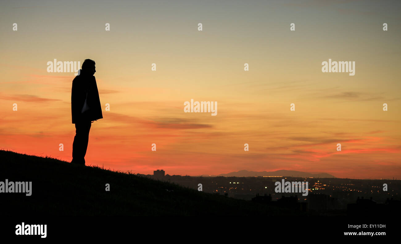 Sunset silhouette hi-res stock photography and images - Alamy