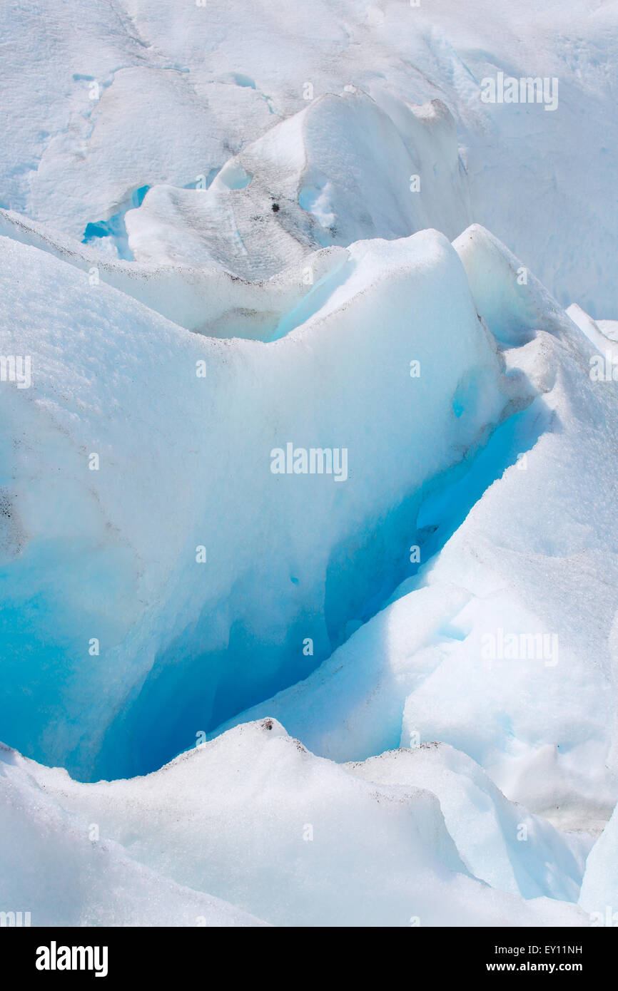 Glacier texture close up view, Nigardsbreen, Norway Stock Photo - Alamy