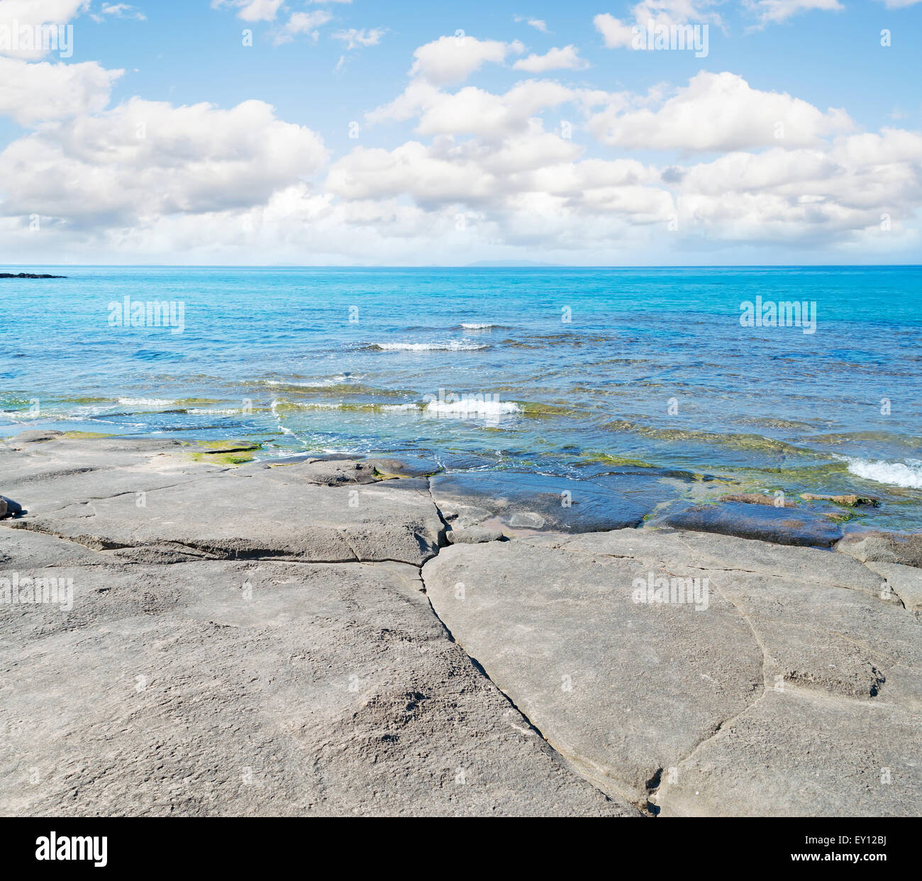 rocky shore in Sardinia, Italy Stock Photo - Alamy