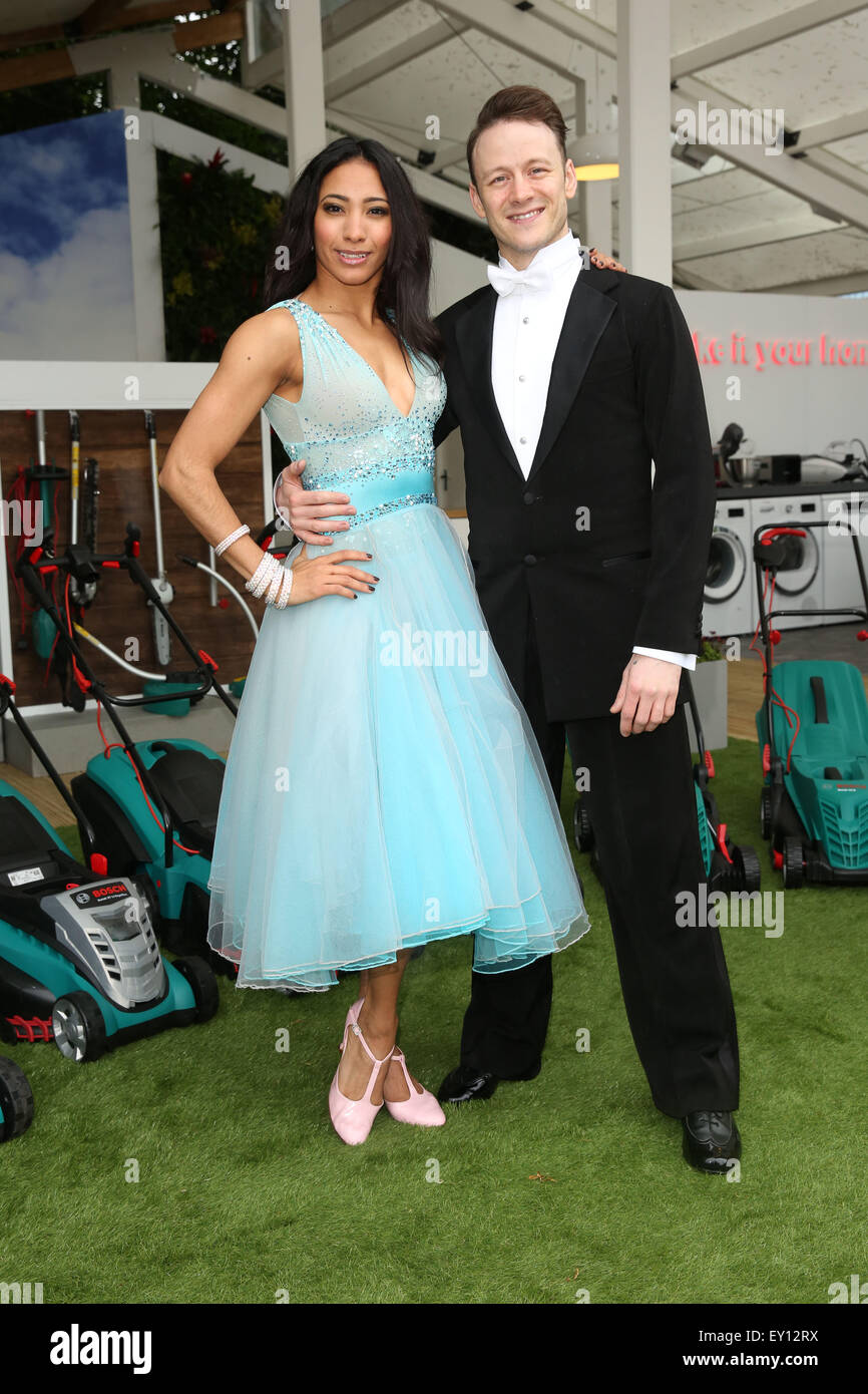 The Chelsea Flower Show 2015 Featuring: Karen Hauer, Kevin Clifton ...