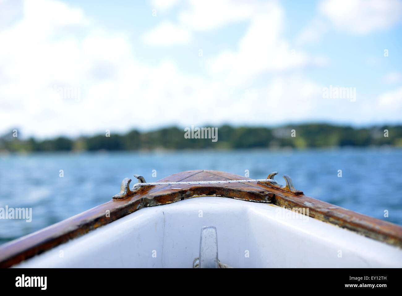 View from boat bow hi-res stock photography and images - Alamy