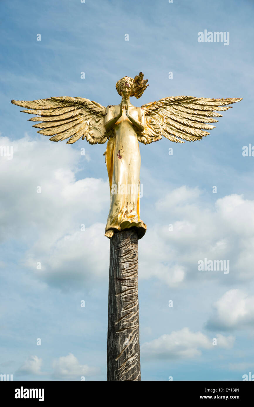 "Guardian Angel" by Roman Stańczak, Warsaw, Poland, Europe Stock Photo ...