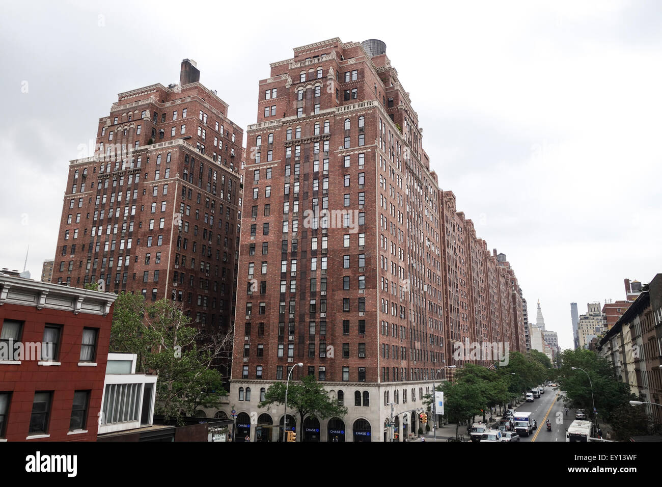 The London Terrace Towers, apartment buildings, West Chelsea, New York ...
