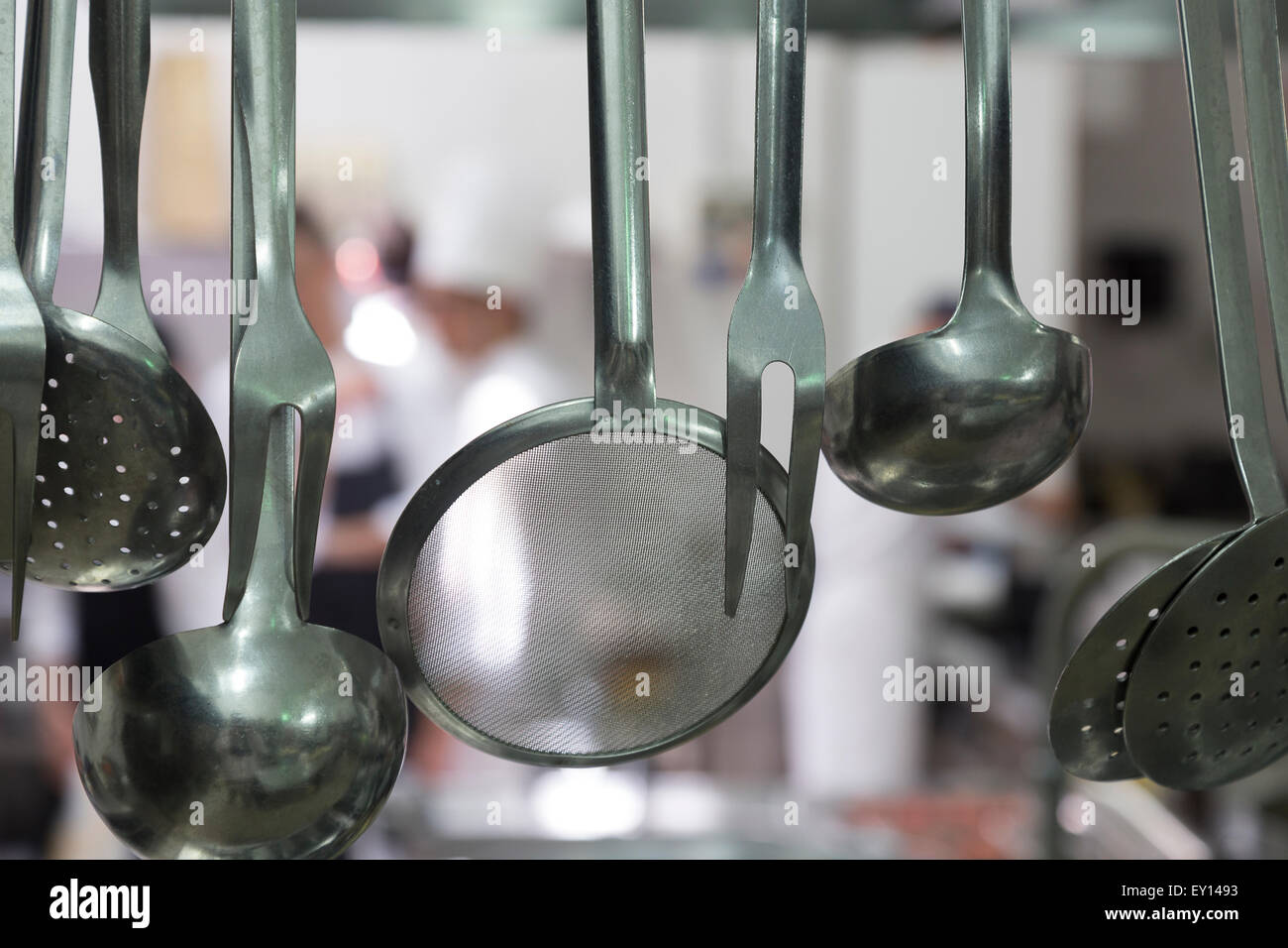 Kitchen tools for pofessional chef Stock Photo - Alamy