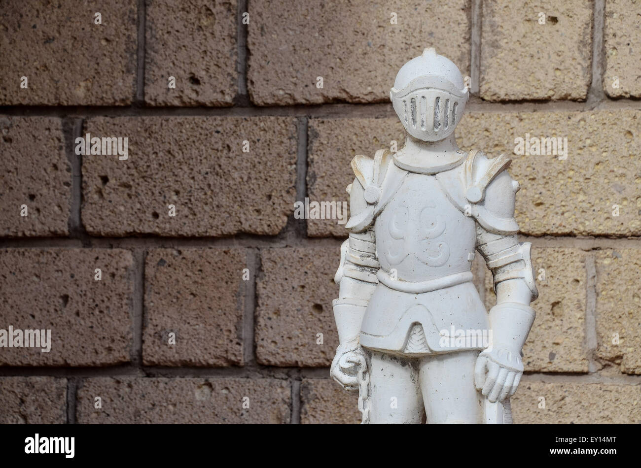 Statue of a Medieval Knight Stock Photo - Alamy