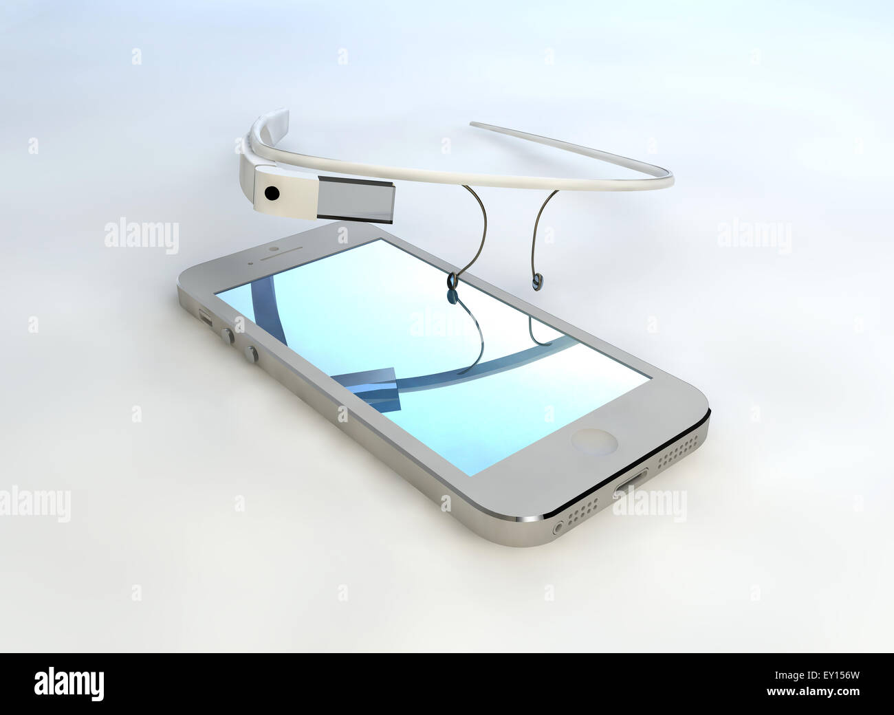 3d Mobile phone touch technology, interactive glasses, communication ...