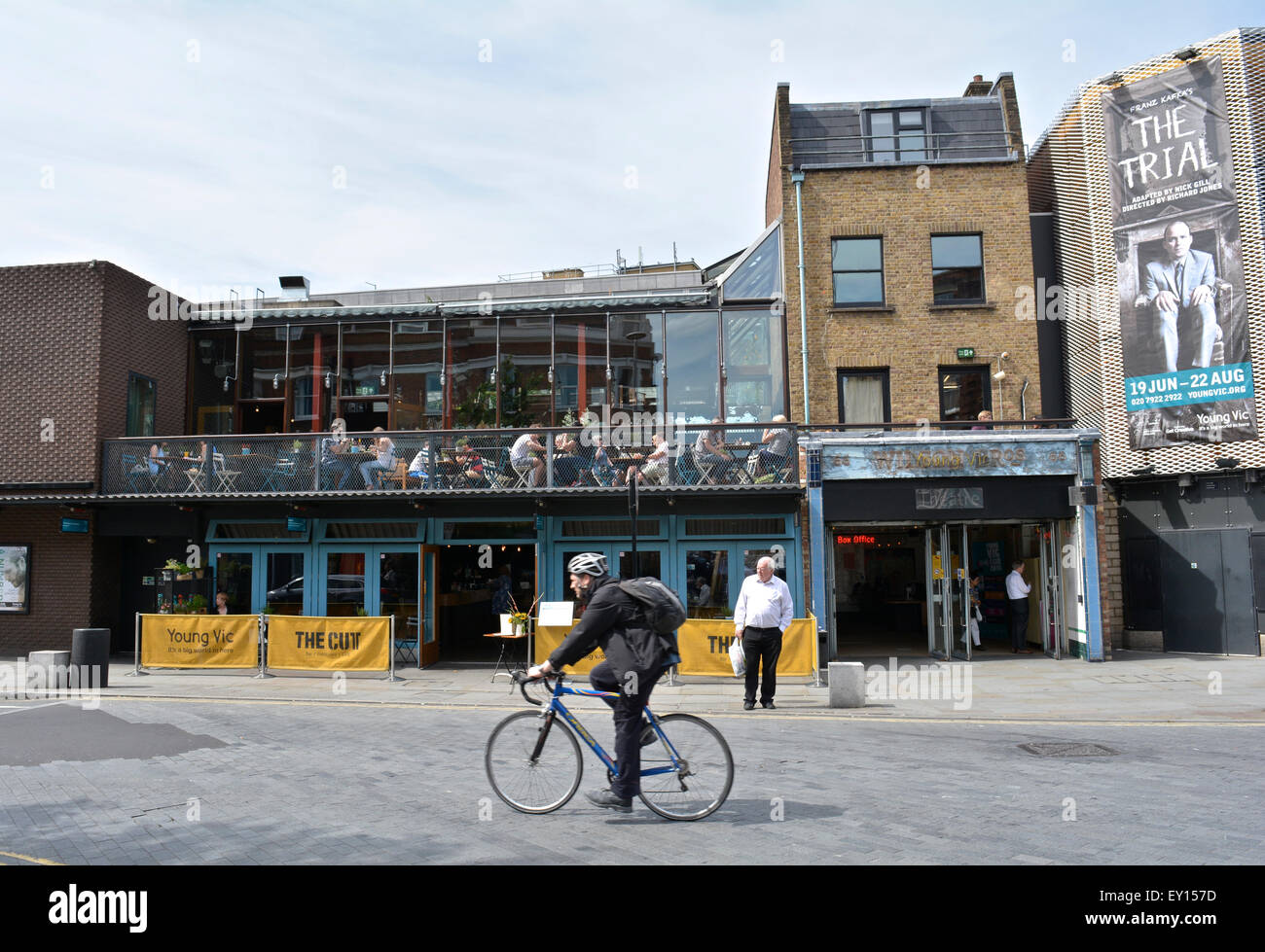 The Young Vic theatre, The Cut, London, SE1 Stock Photo - Alamy