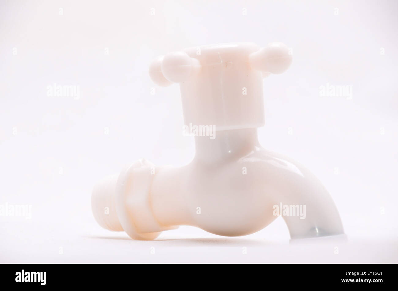 PVC Plastic Water Faucet Stock Photo - Alamy