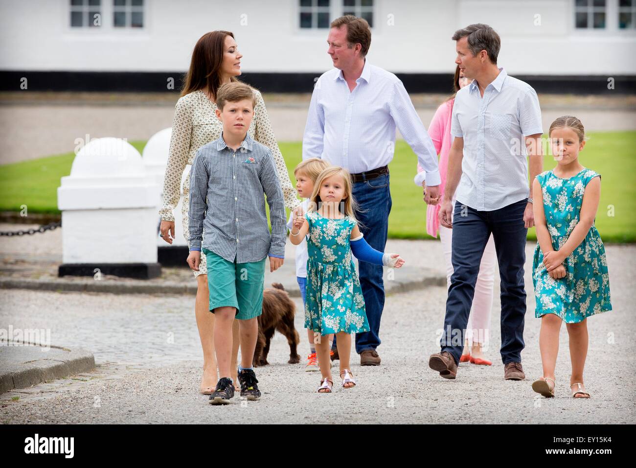 Crown Prince Frederik, Crown Princess Mary, Prince Christian, Princess ...