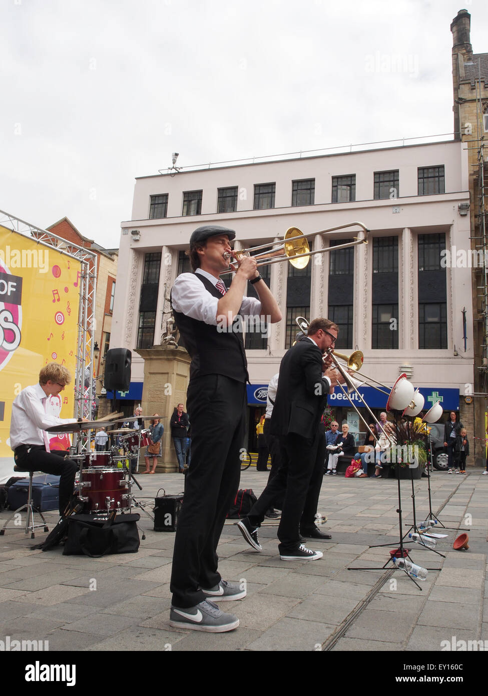 Brass band trombone hi-res stock photography and images - Alamy