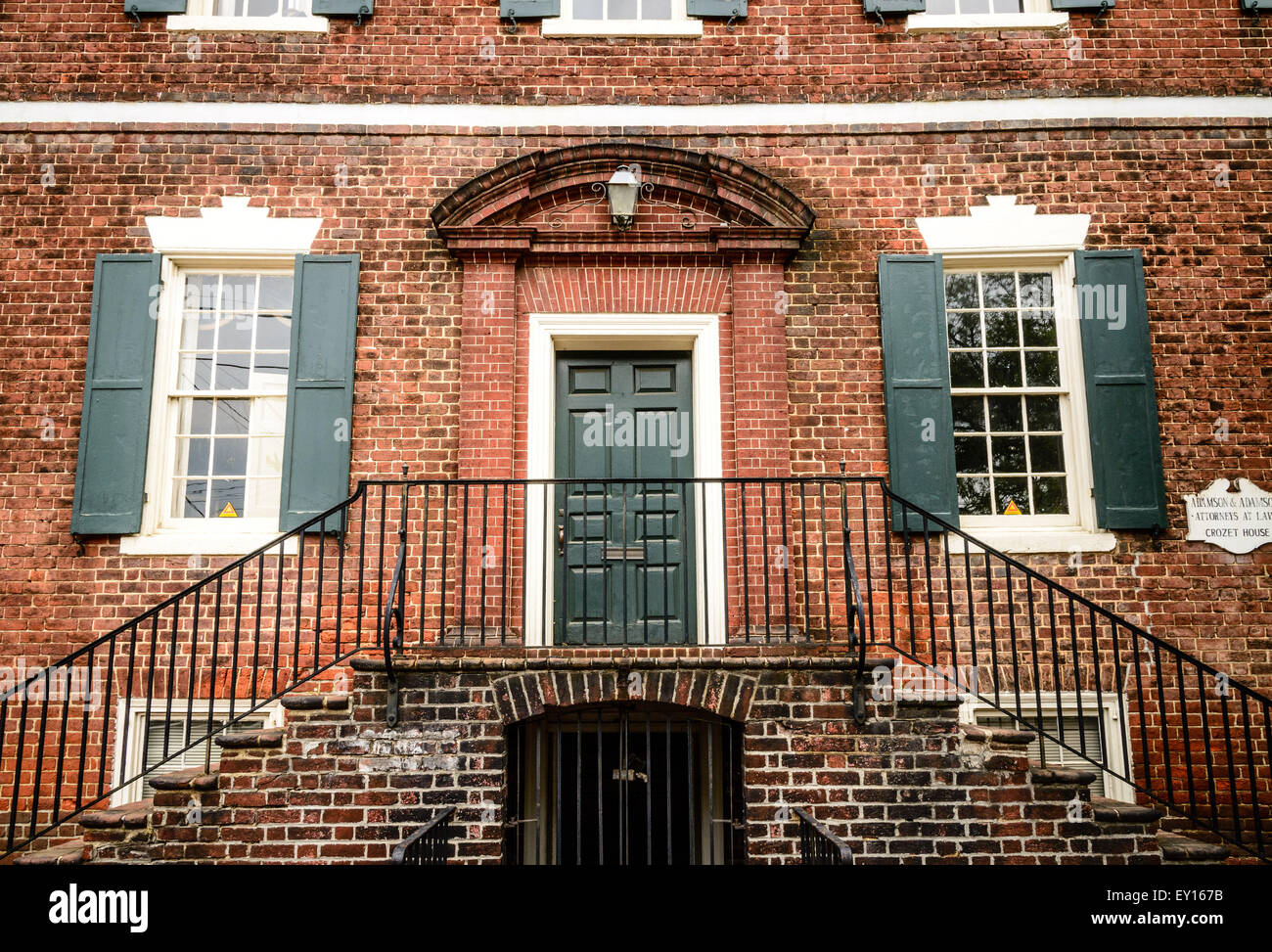 Crozet House (aka Curtis Carter House), 100 East Main Street, Richmond ...