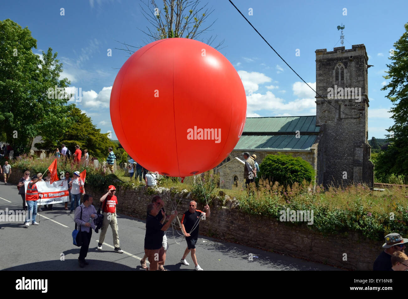 Tolpuddle Martyrs festival 2015 Stock Photo - Alamy