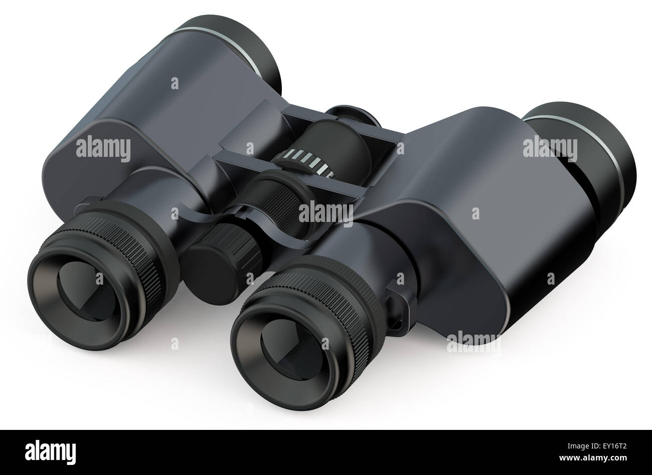 binoculars closeup isolated on white background Stock Photo - Alamy