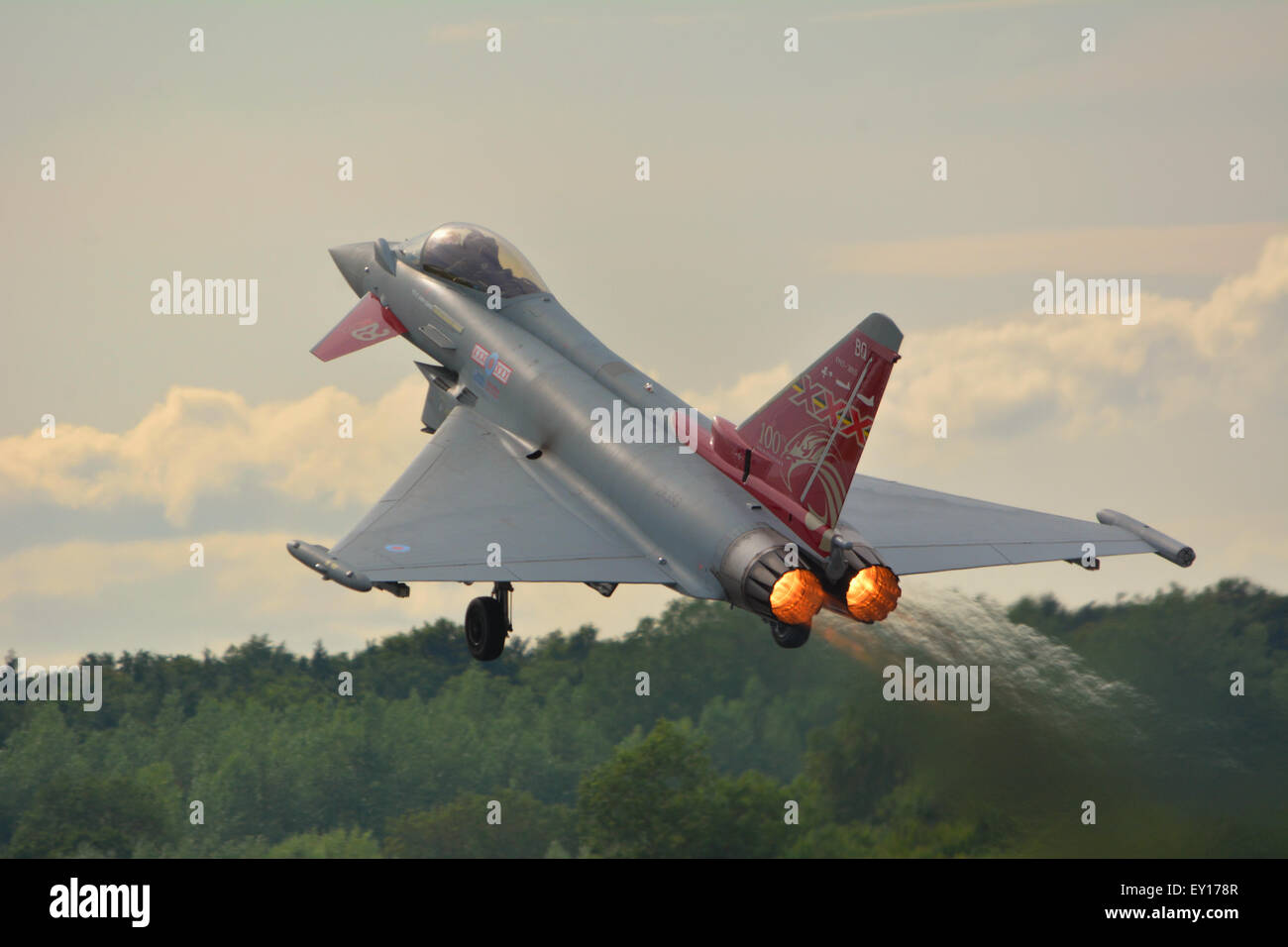 Eurofighter Typhoon FGR4 Stock Photo - Alamy