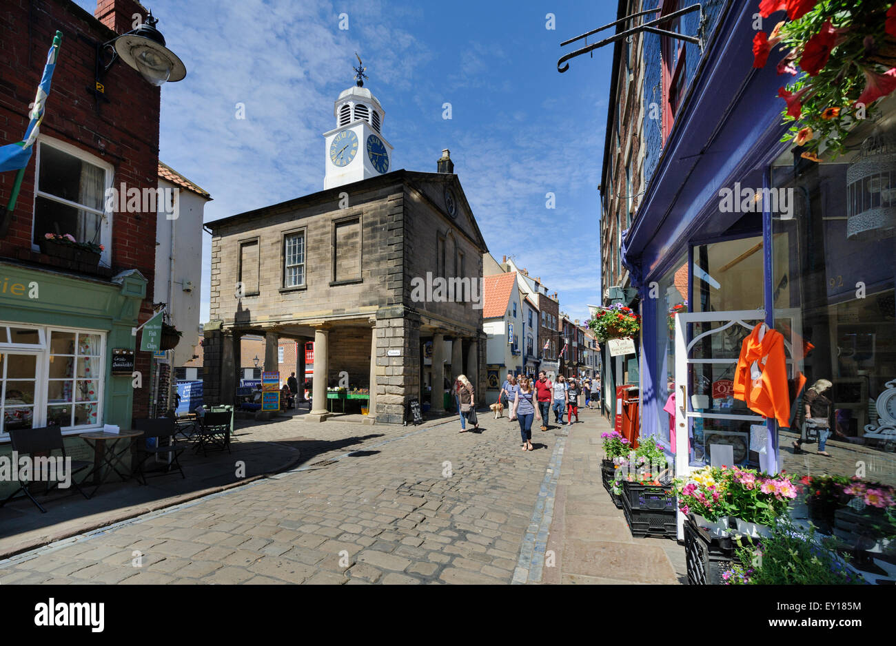 Old town hall whitby hi-res stock photography and images - Alamy