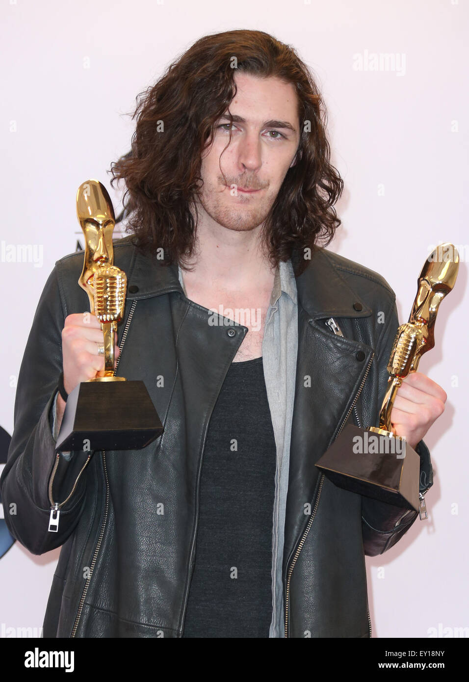 2015 Billboard Music Awards- Press Room Featuring: Hozier Where: Las Vegas, California, United ...