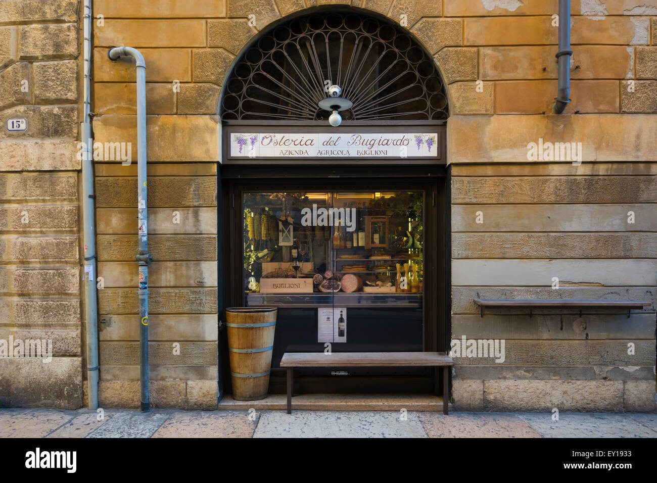 Shop Front in Verona, Italy Stock Photo - Alamy