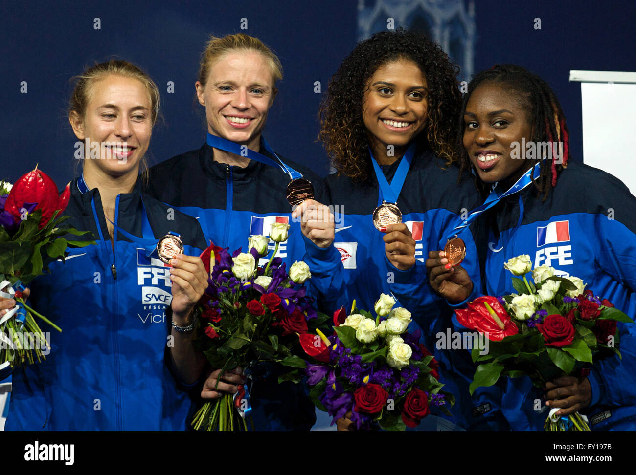 French fencing team hi-res stock photography and images - Alamy
