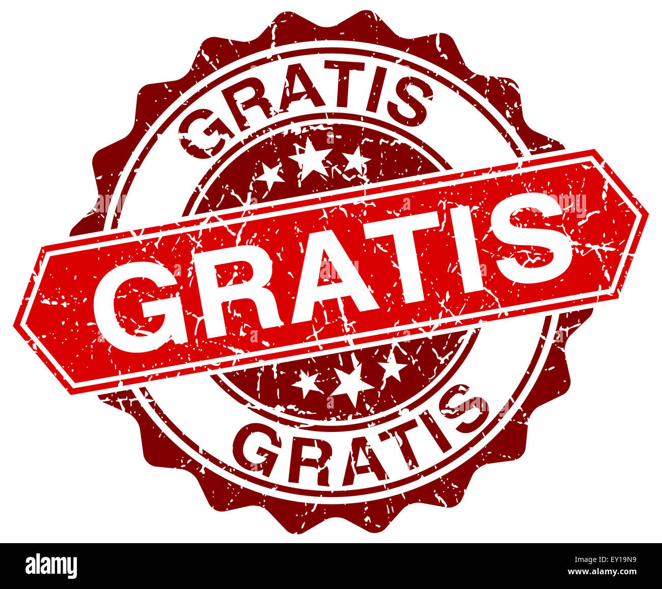 Gratis sign round vintage hi-res stock photography and images - Alamy