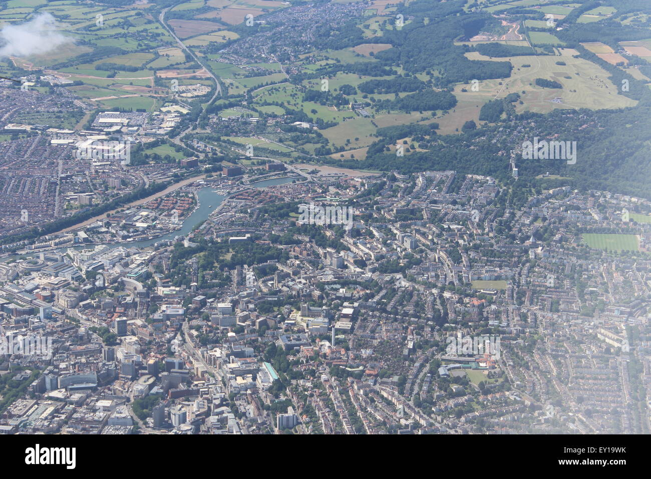 Aerial View of Bristol Stock Photo - Alamy