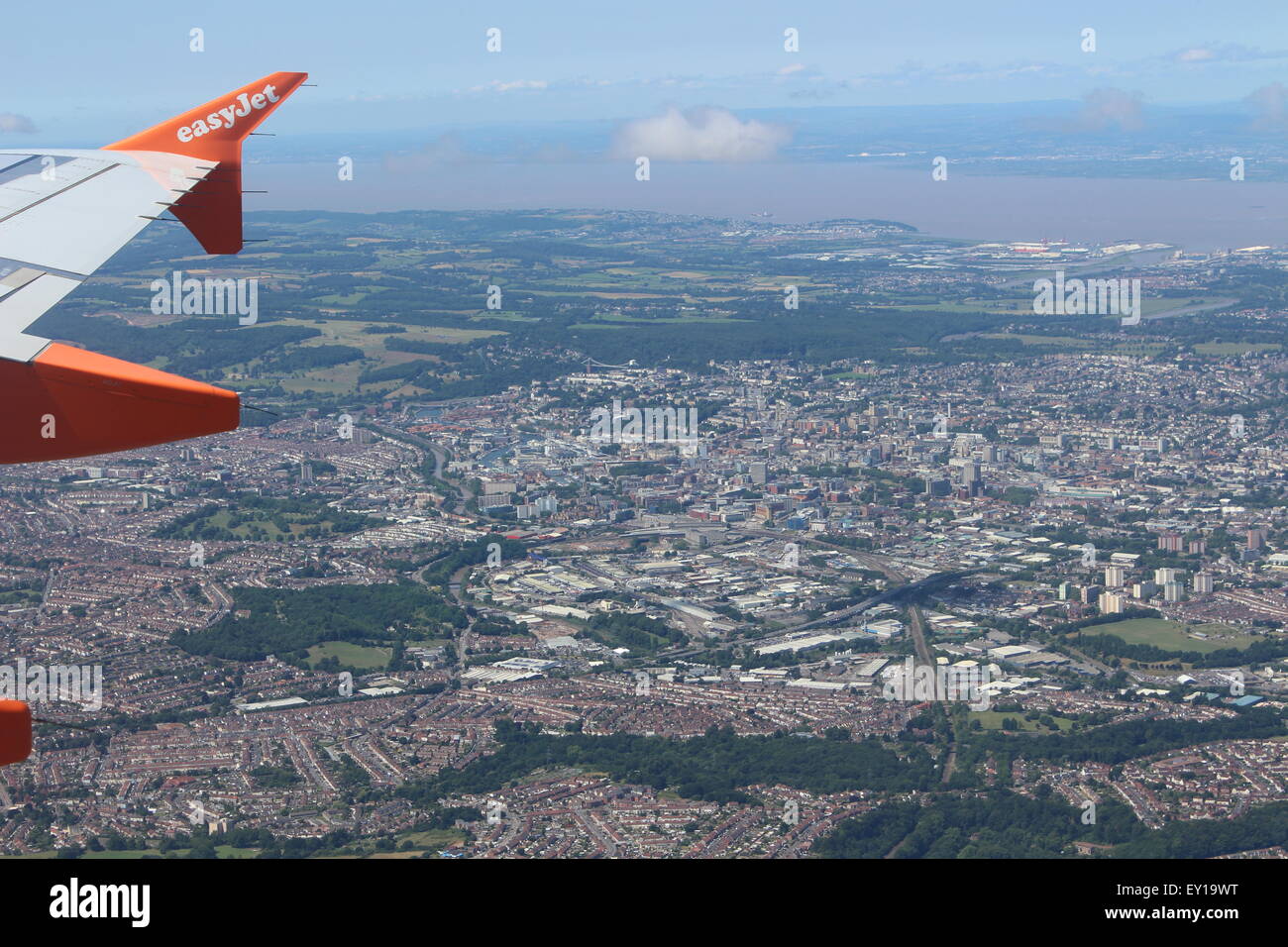 Aerial View of Bristol Stock Photo - Alamy