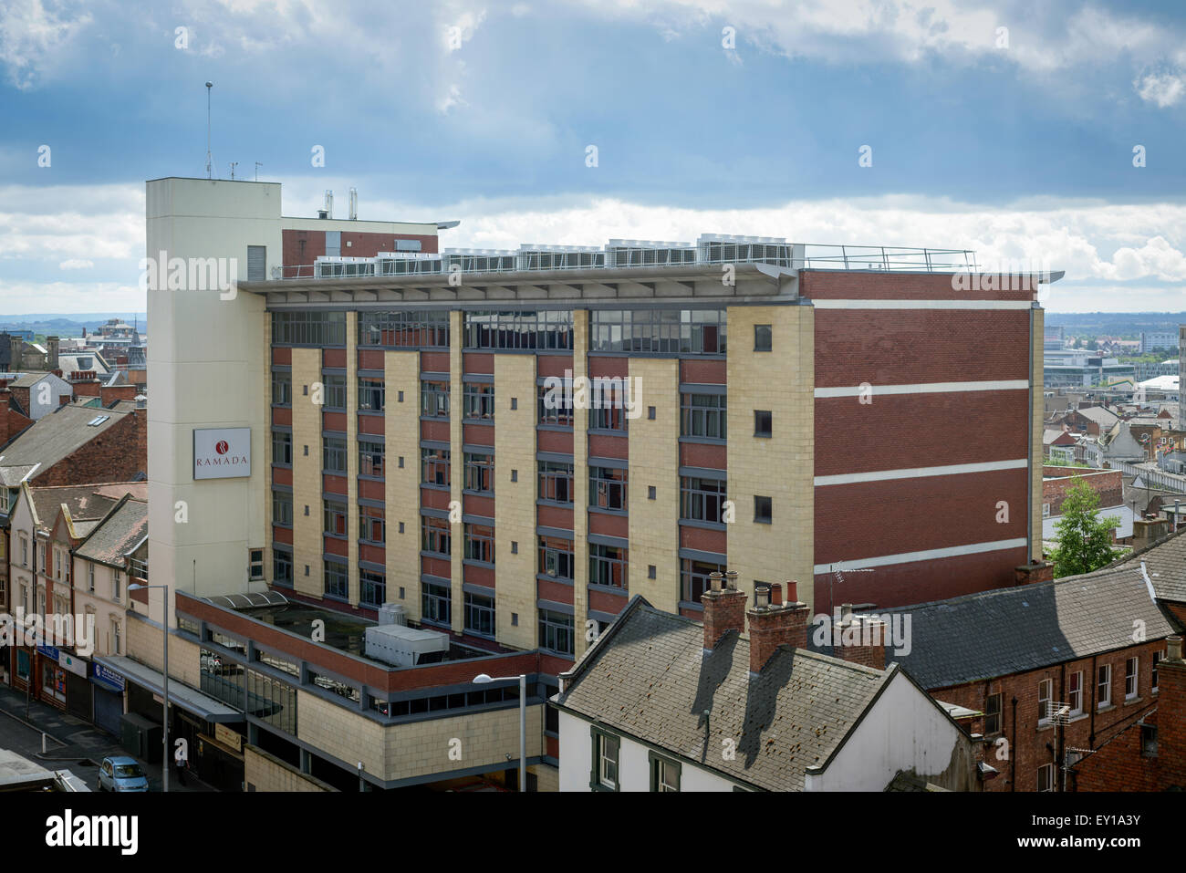 Nottingham City Skyline Stock Photo - Alamy