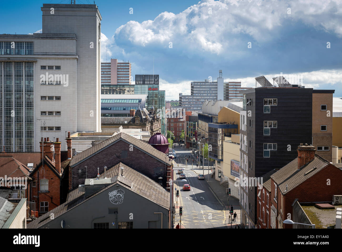 Nottingham skyline hi-res stock photography and images - Alamy