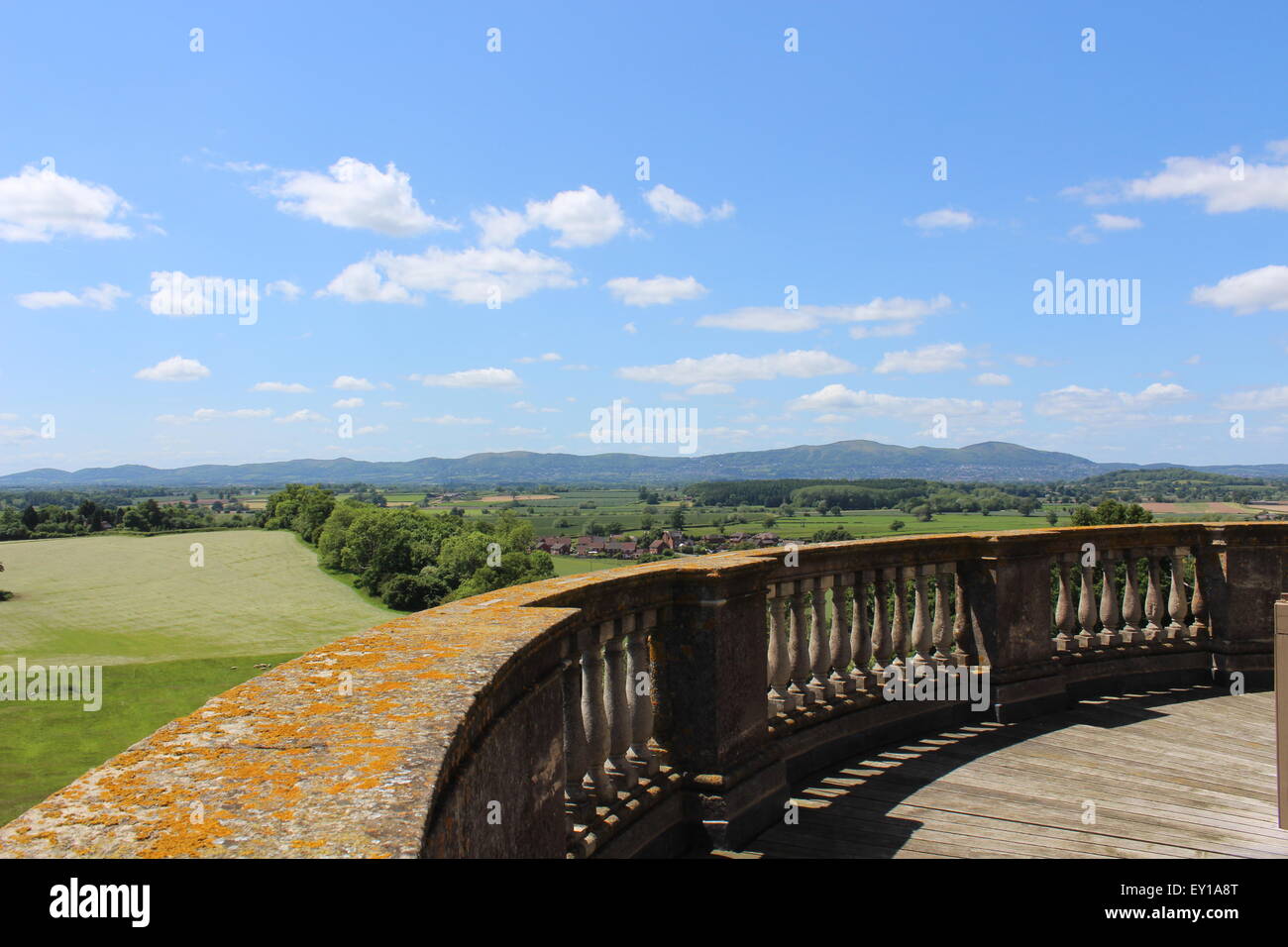Croome Estate, Panorama Tower Stock Photo - Alamy