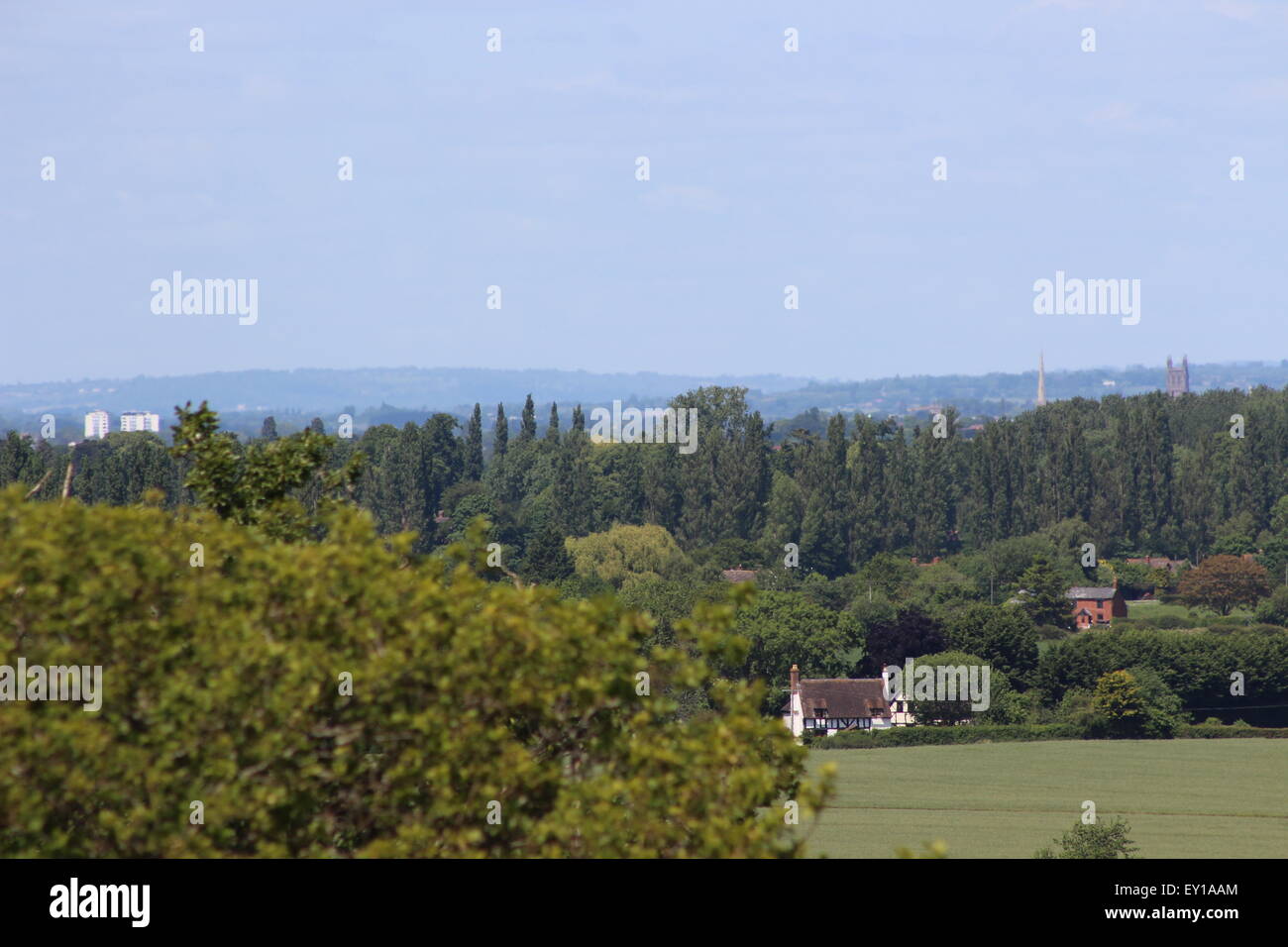Croome Estate, Panorama Tower Stock Photo - Alamy