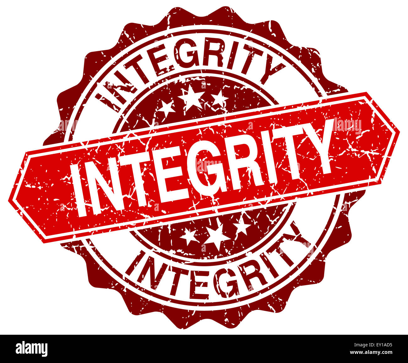 Integrity stamp isolated on hi-res stock photography and images - Alamy