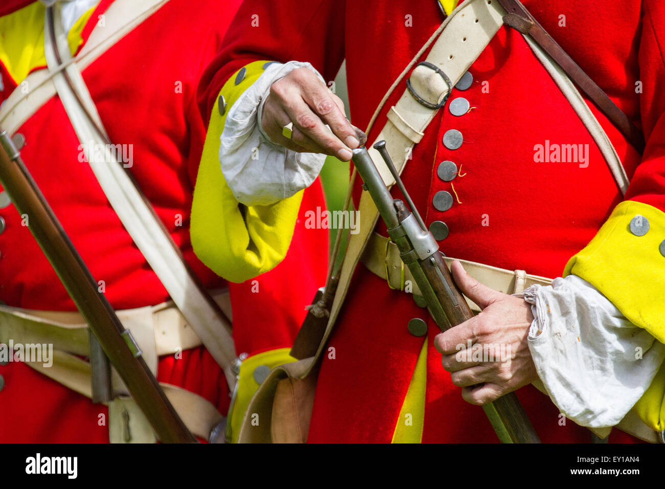 Hoghton Towers, Chorley, Lancashire, UK.19th July, 2015. The Battle of ...