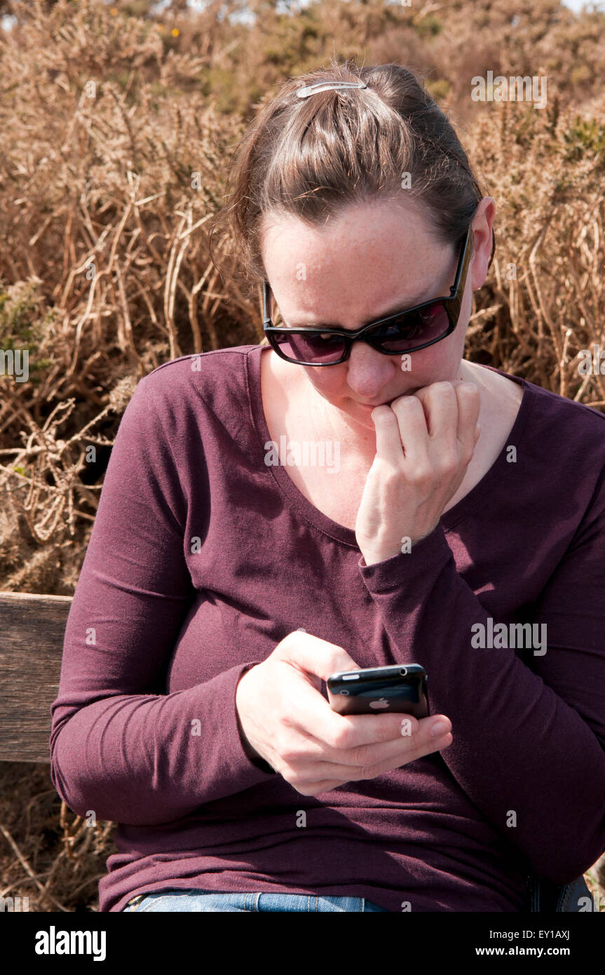 Worried emotions hi-res stock photography and images - Alamy