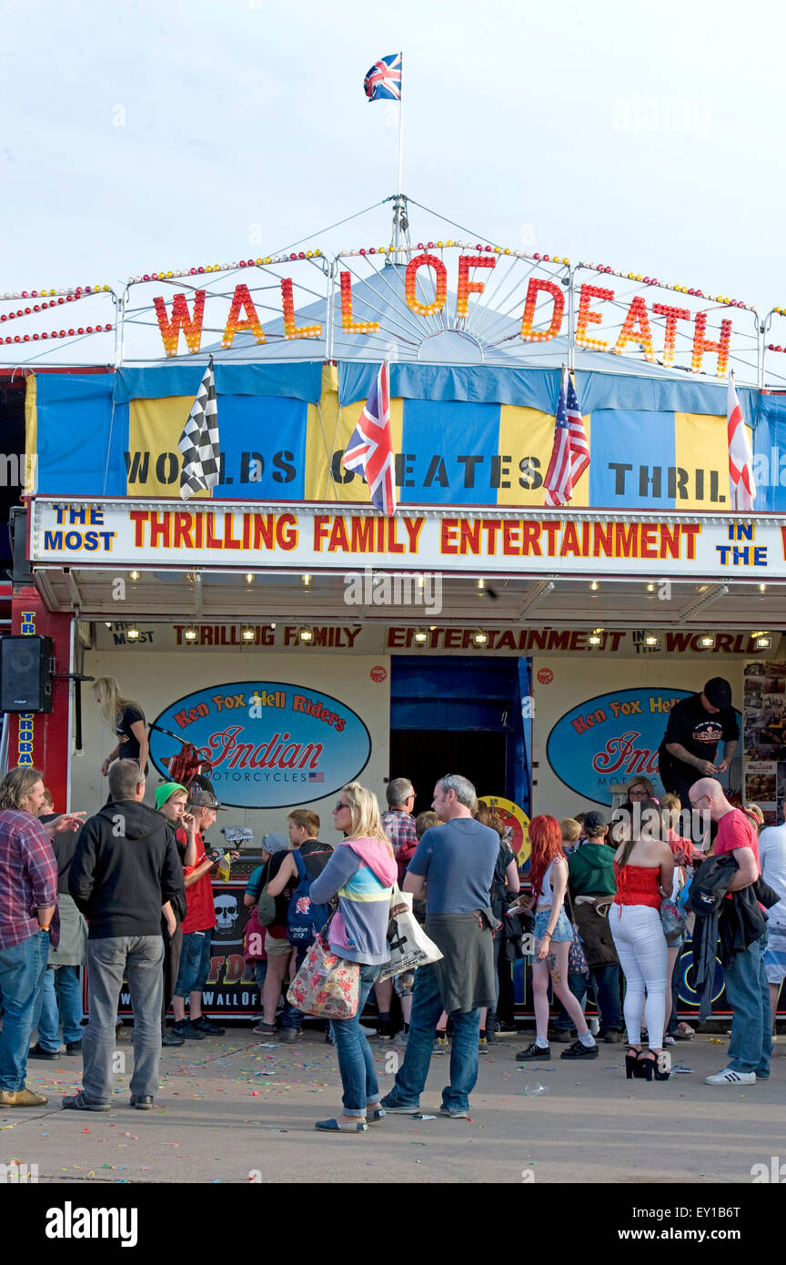 Ken fox wall of death hi-res stock photography and images - Alamy