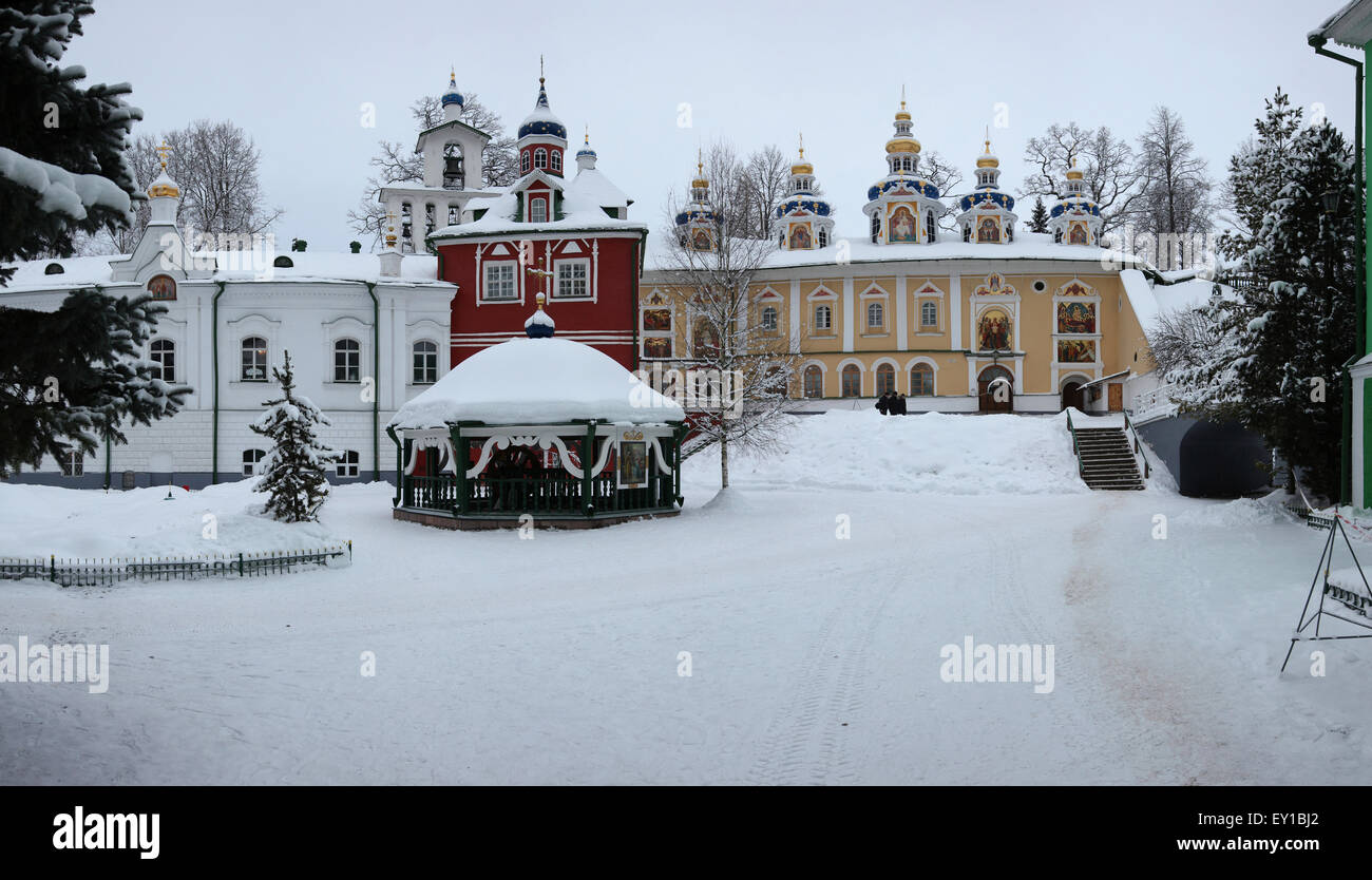 Dormition Cave Church in the Pskovo-Pechersky Monastery (Pskov ...