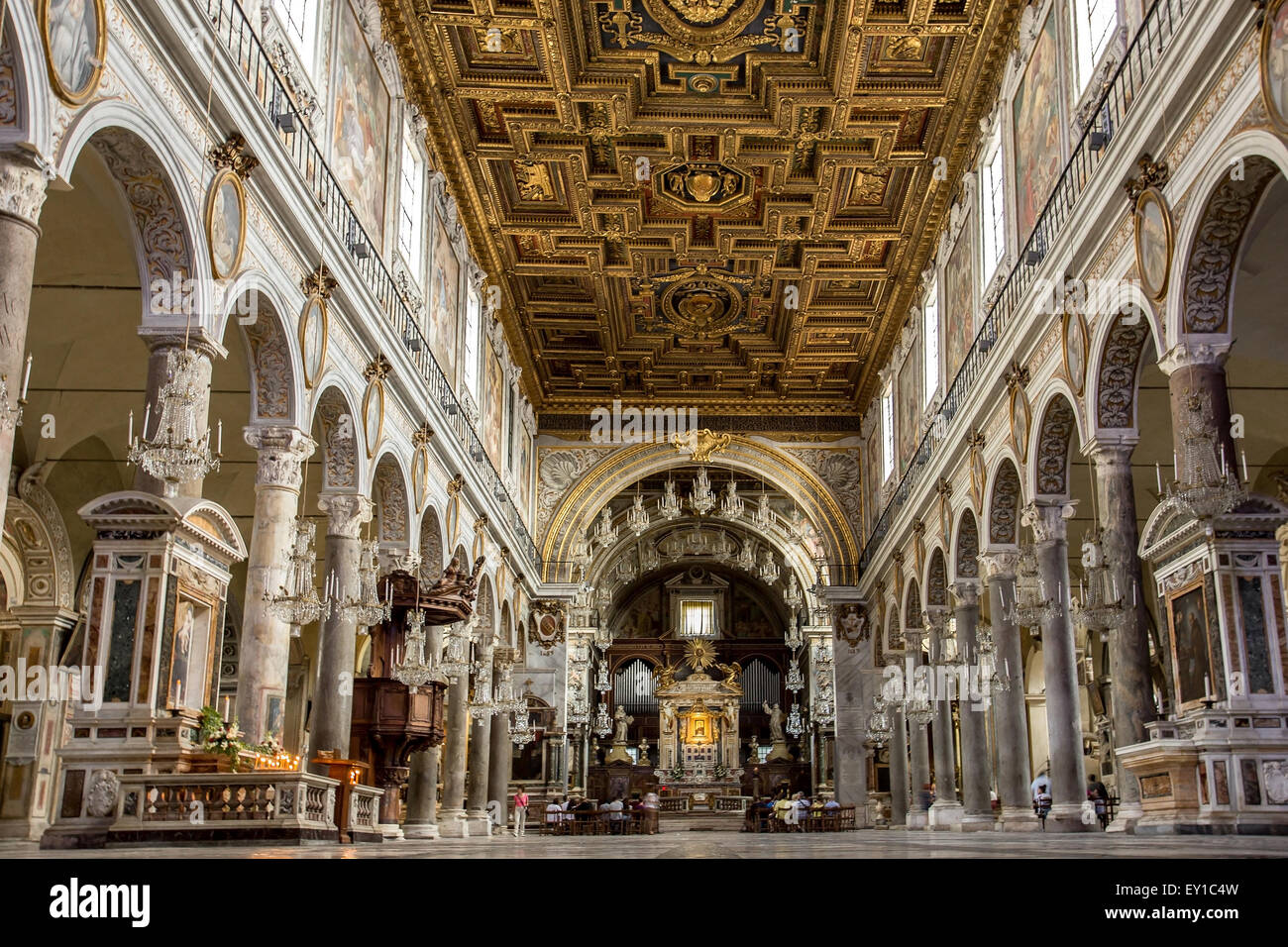 Basilica of st mary of the altar of heaven hi-res stock photography and images - Alamy