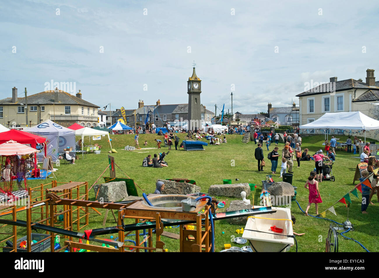 The " plain-an-gwarry " an ancient playing place in the town of St.Just ...