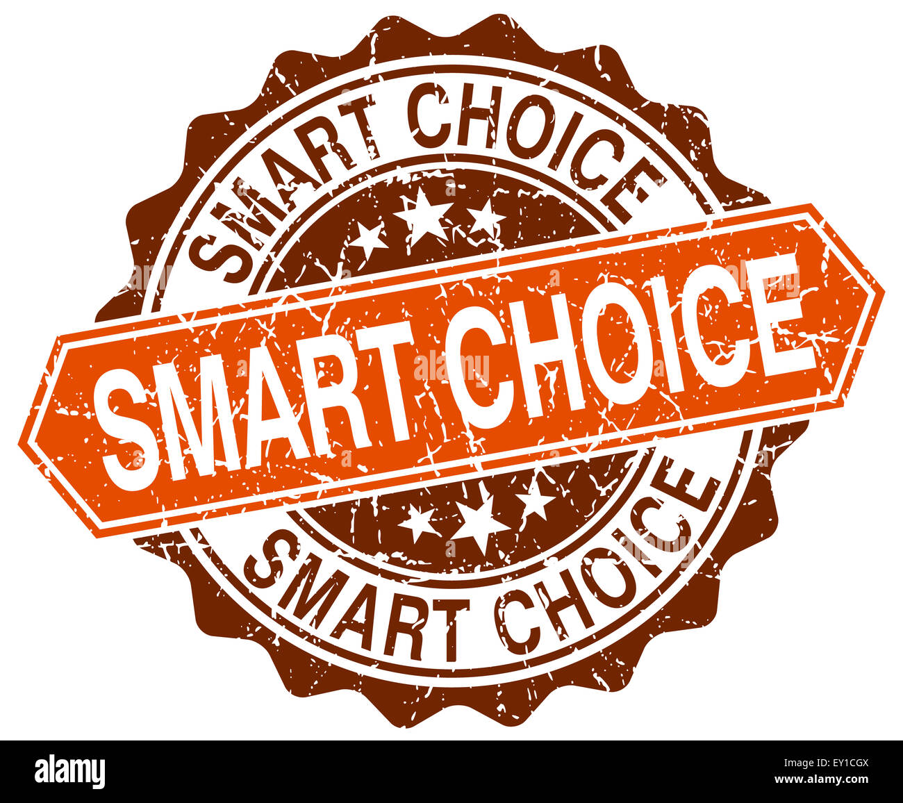 Smart choice rubber stamp hi-res stock photography and images - Alamy