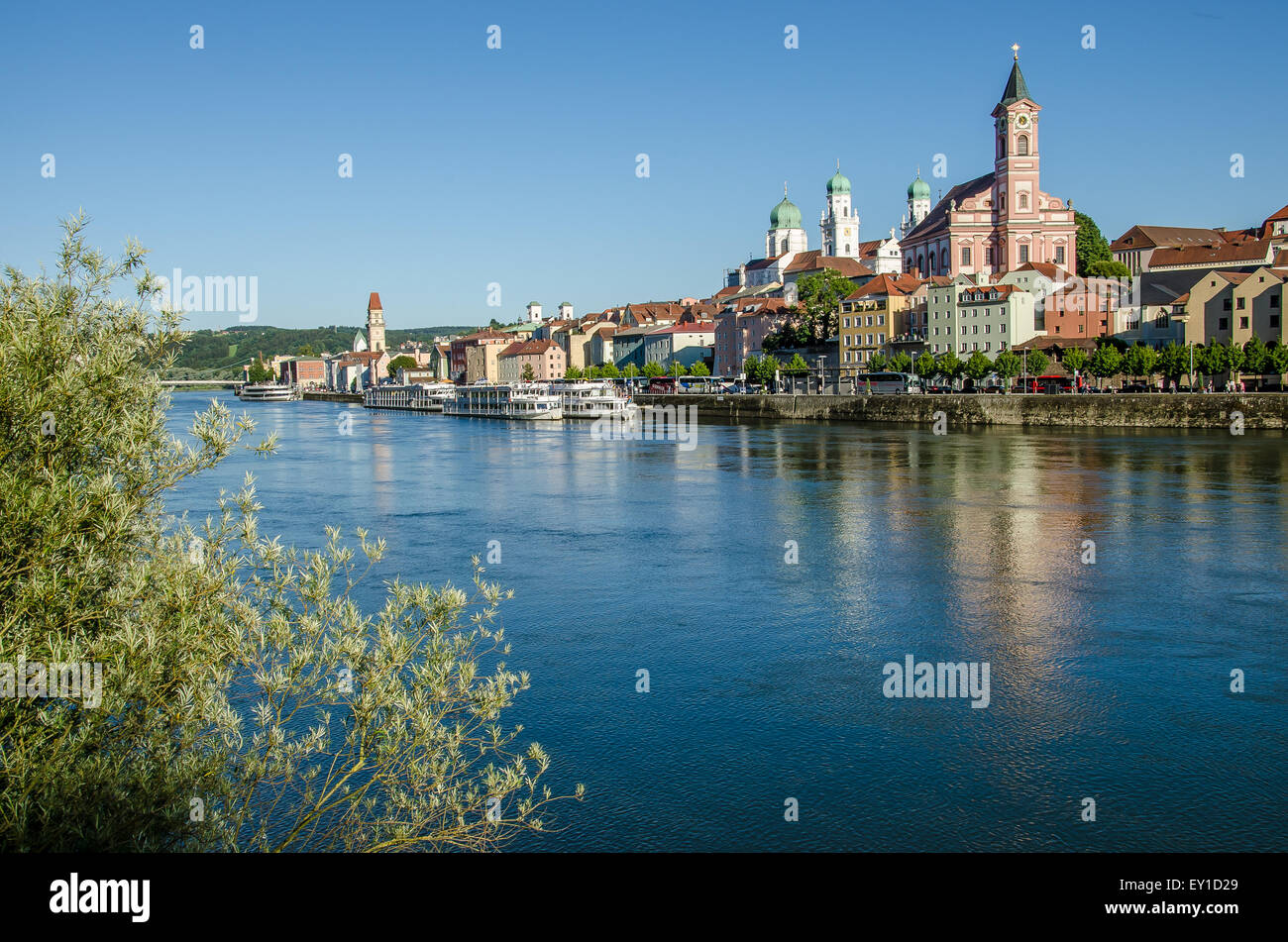 Passau Old Town St. Stephen's Cathedral Stock Photo - Alamy