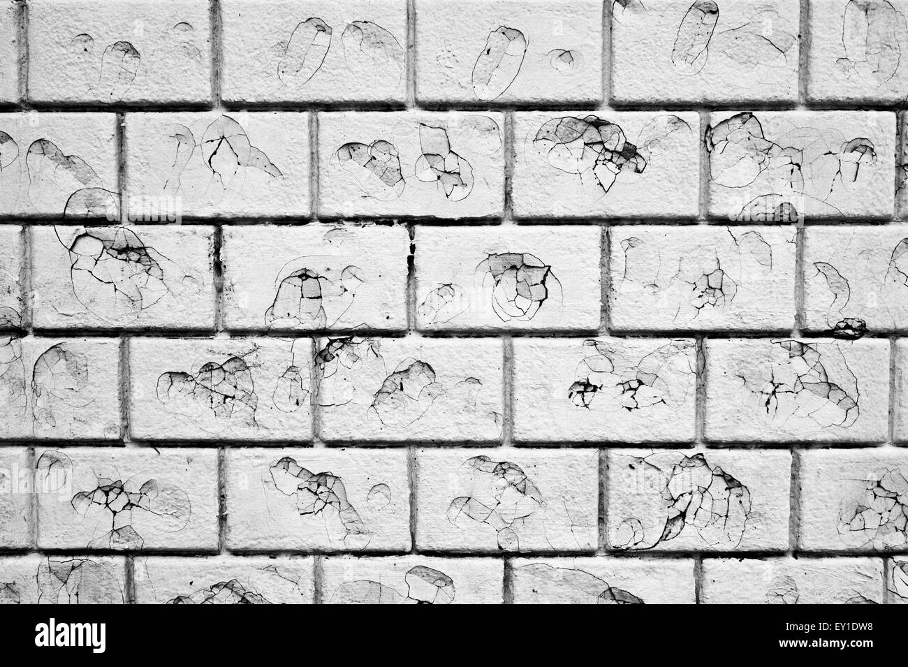 Part of a brick wall Black and White Stock Photos & Images - Alamy