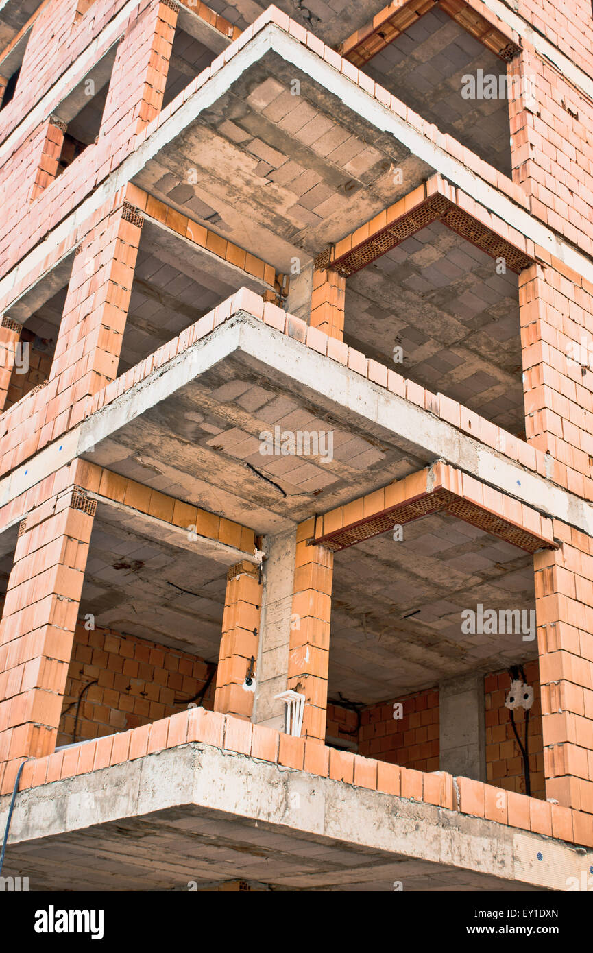 A building during construction Stock Photo - Alamy