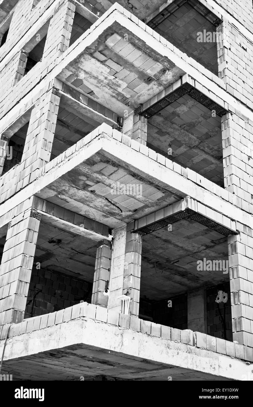 A building during construction Stock Photo - Alamy