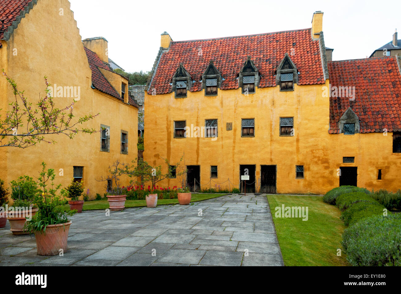 Culross Palace, a late 16th - early 17th century merchant's house, at ...
