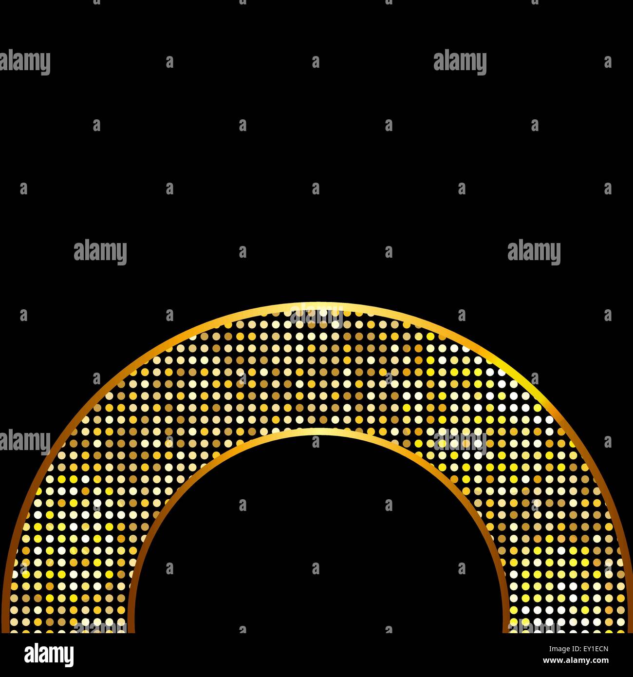 Golden Shiny Frame Vector Illustration Stock Vector Image & Art - Alamy